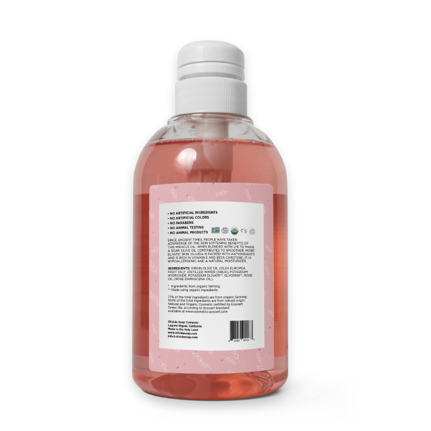 Olivida – Rose Liquid Soap