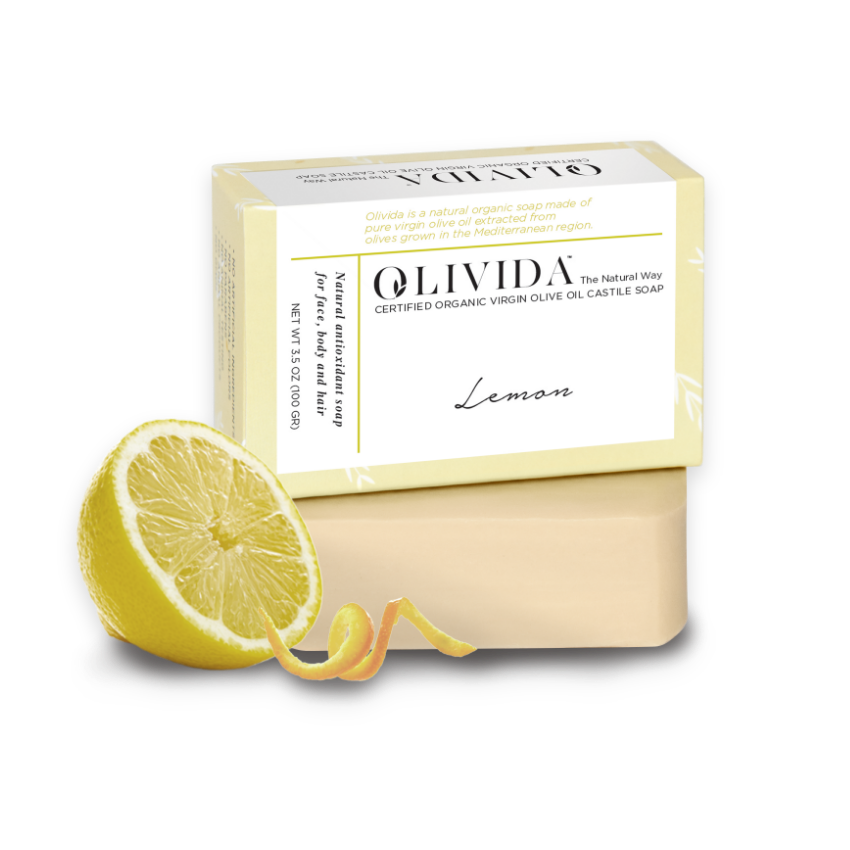 Olivida – Lemon Bar Soap
