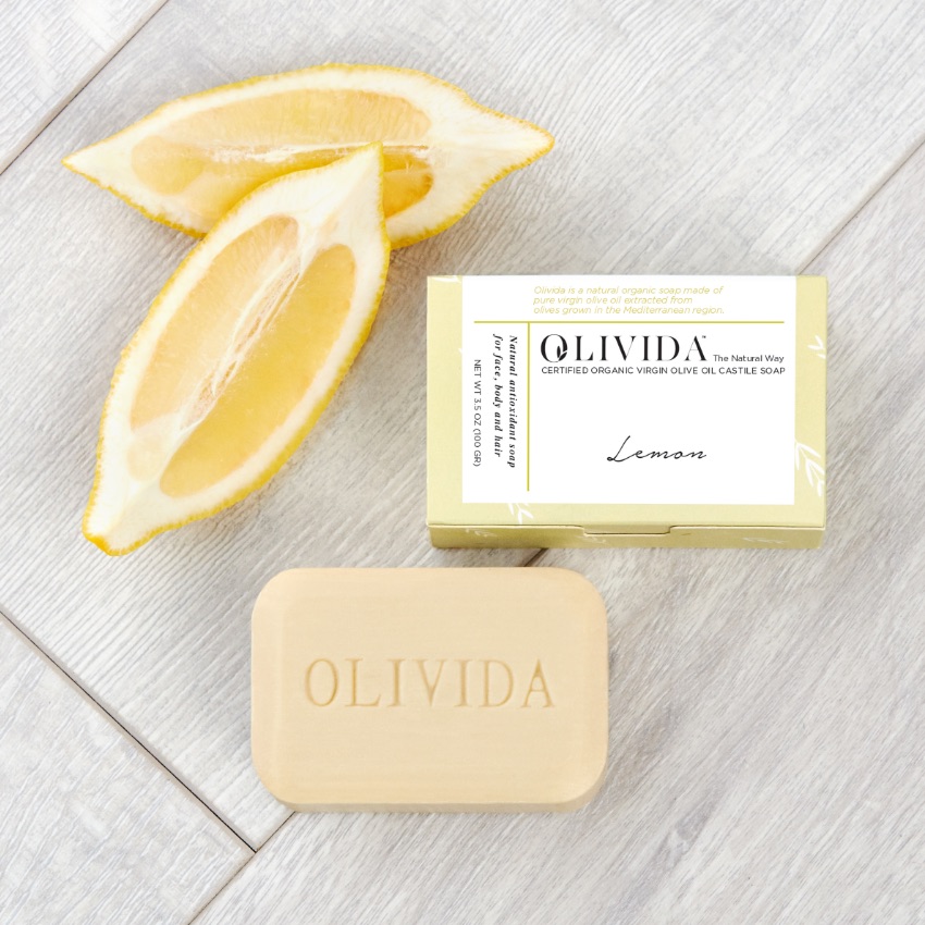 Olivida – Lemon Bar Soap