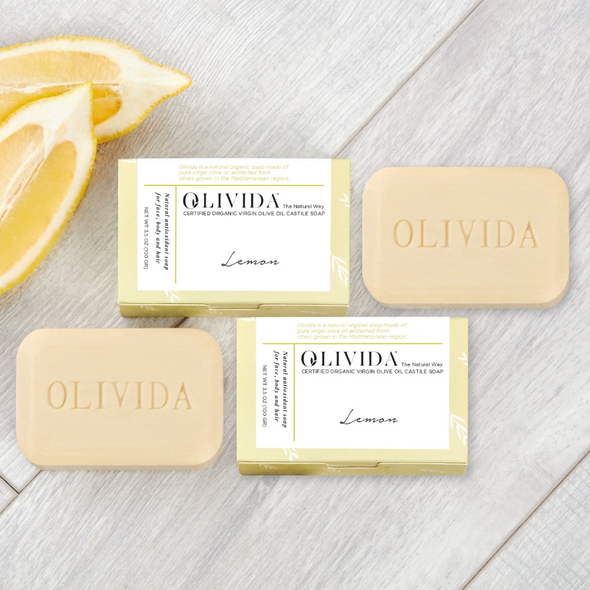 Olivida – Lemon Bar Soap