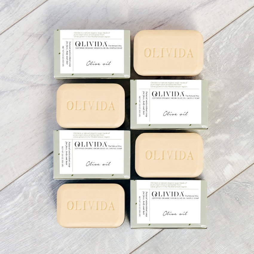 Olivida Olive Oil Bar Soap